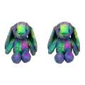 2PK Momoko Bunny Animal Stuffed Doll Kids/Children Soft Plush Toy 35cm ...