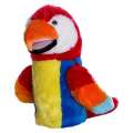 JOYBUY Large Animal Hand Puppet - Cartoon Parrot Bird Plush Toy for ...