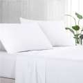 Luxton Pure Plain Soft Sheet Set White King Single | Woolworths