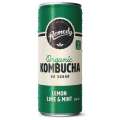 Remedy Kombucha Lemon Lime & Mint 24 x 250ml | Woolworths