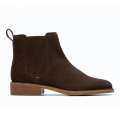 Clarks Women's Cologne Arlo2 Boots Dark Brown Suede (UK 4-8) UK 4 ...