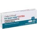 Help@Hand Paracetamol Extra Caplets 20 Pack | Woolworths