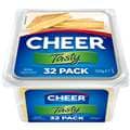 Cheer Tasty Cheese Slices 32 pack | Woolworths