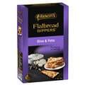 Arnotts Flatbread Dippers Olive & Fetta Crackers 130g | Woolworths
