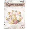 Whiz Pop Bang Confetti Balloon Kit Blush 5 Pack | Woolworths