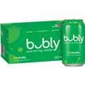 Bubly Lime Sparkling Water No Sugar Multipack Cans 375mL x 8 pack | Woolworths