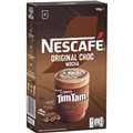 Nescafe Original Choc Mocha Tim Tam Coffee Sachets 8 pack | Woolworths
