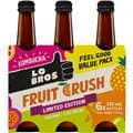 Lo Bros Kombucha Fruit Crush Bottles 330mL x 6 pack | Woolworths
