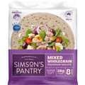 Simson's Pantry Mixed Wholegrain Wraps Wraps 8 pack | Woolworths
