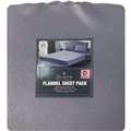 Inspire Sheet Pack Grey Double each | Woolworths