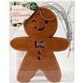 Christmas Traditional Felt Decoration Gingerbread Man 8 pack | Woolworths
