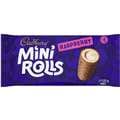 Cadbury Raspberry Mini Rolls 125g 5 pack | Woolworths
