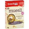Freedom Foods Toasted Muesli Vanilla 332g | Woolworths